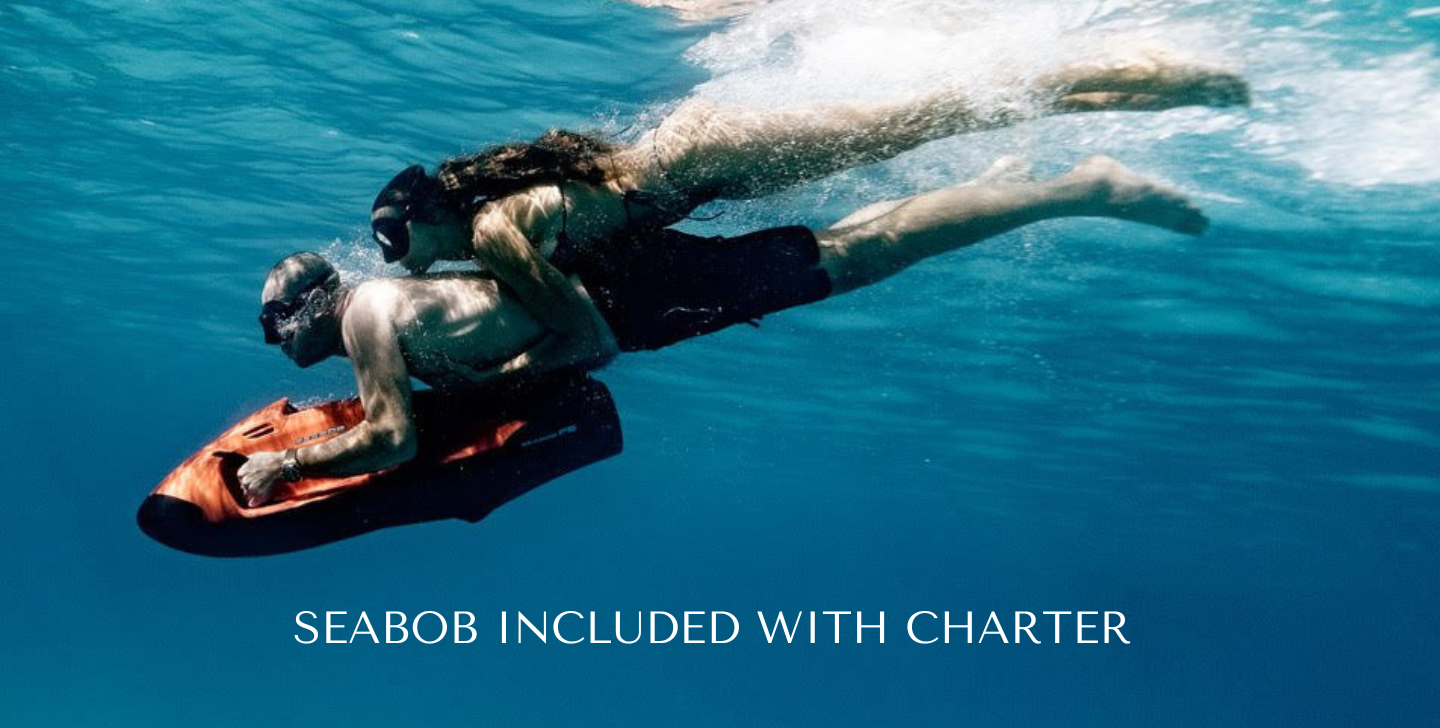 36' 2021 Aquila | Luxury Catamaran with 3 Sun Pads & A Shaded Cockpit