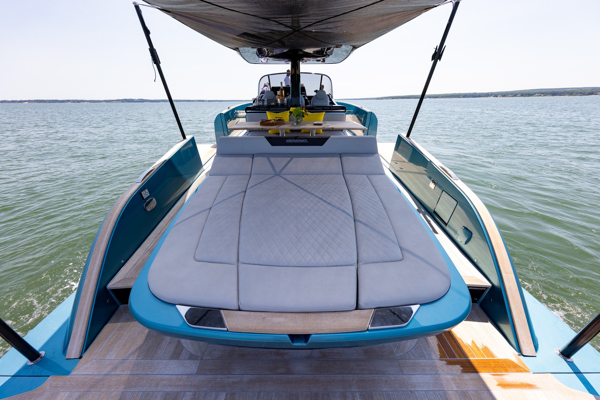 44' 2023 Solaris + 2 SeaBobs | Sleek Balcony-Equipped Luxury Yacht