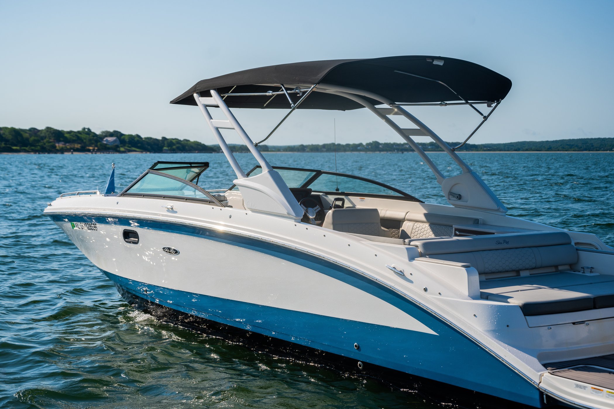 29' Sea Ray 290 | 2023 Speedboat with Bluetooth Stereo & Swim Platform