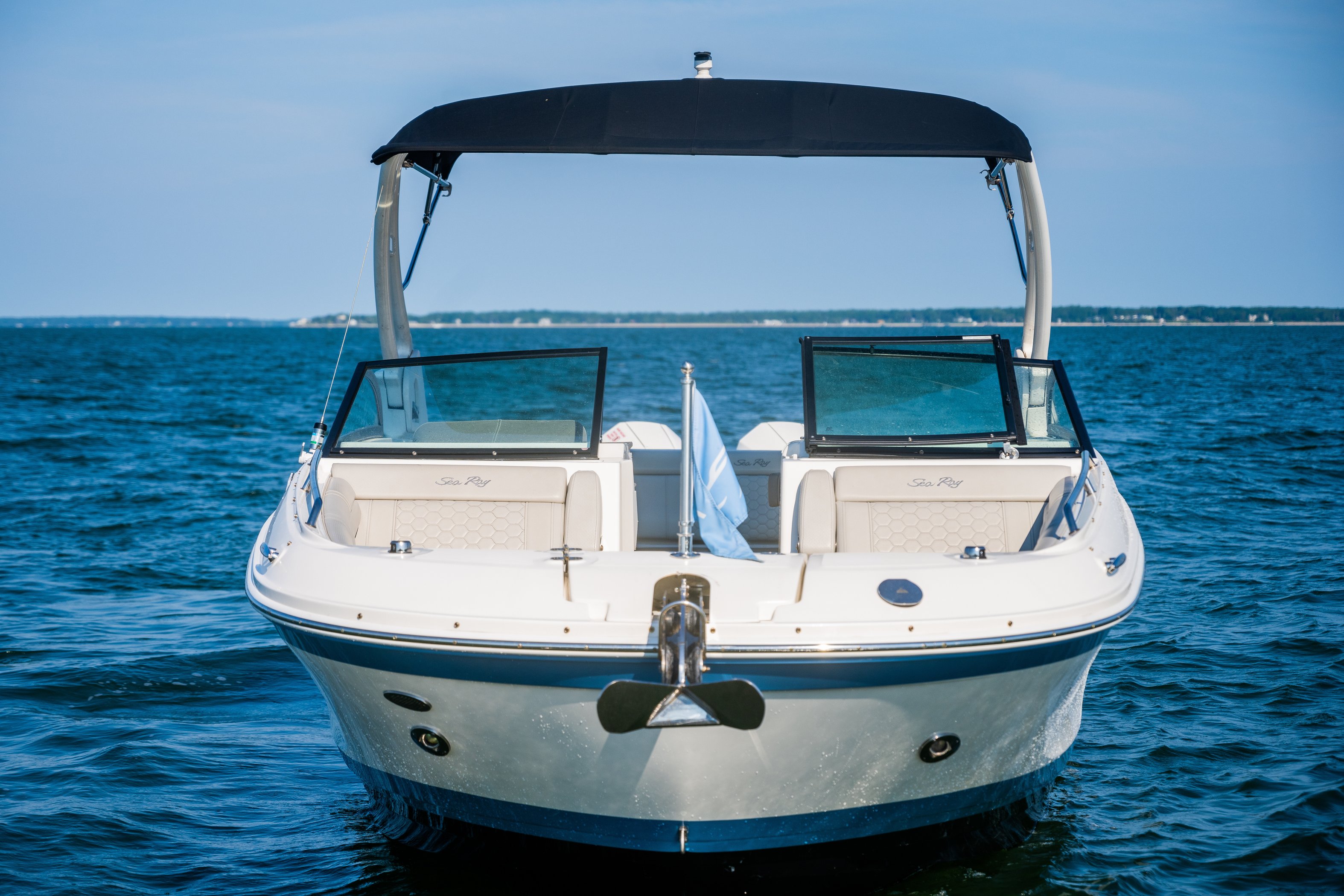 29' Sea Ray 290 | 2023 Speedboat with Bluetooth Stereo & Swim Platform