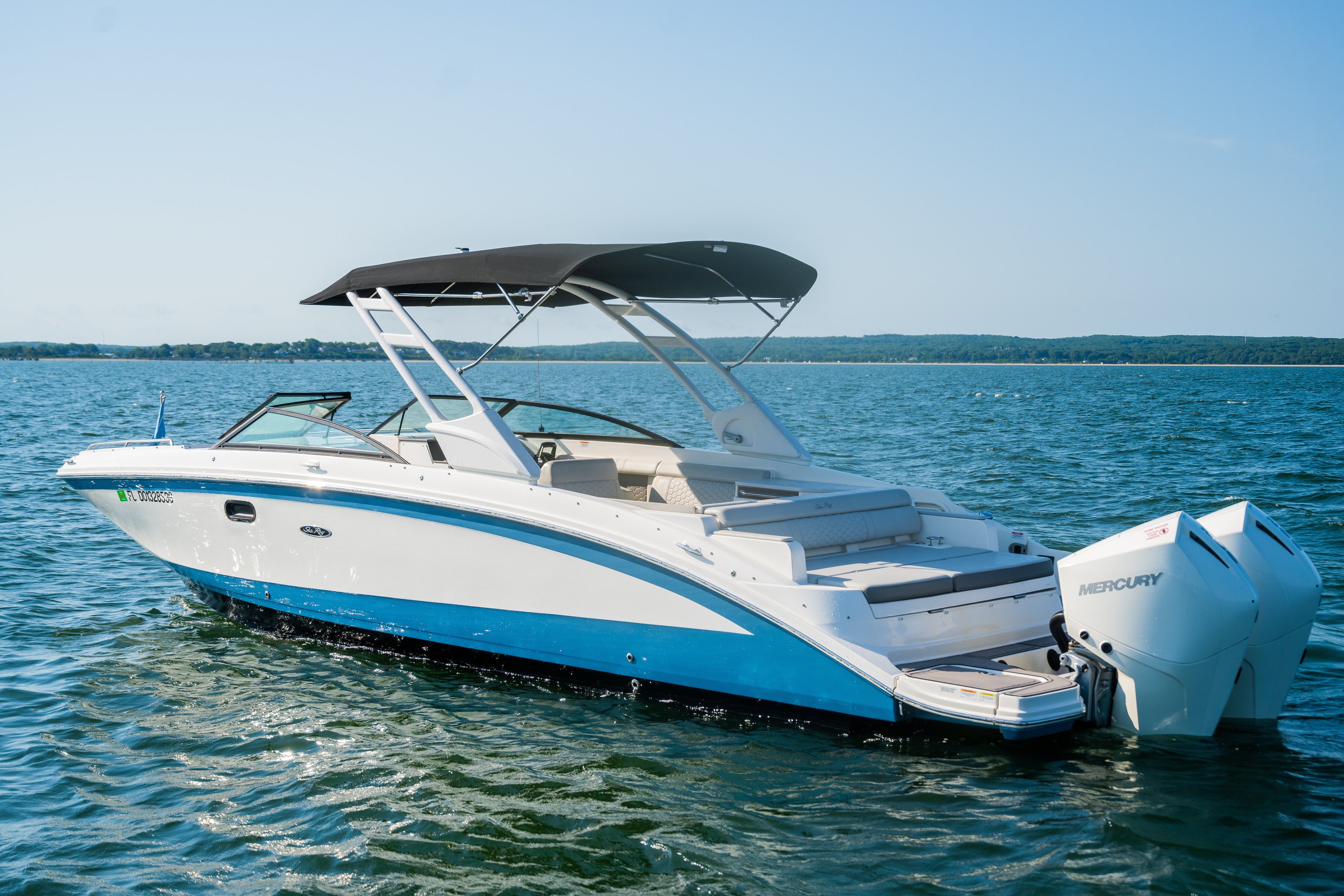 29' Sea Ray 290 | 2023 Speedboat with Bluetooth Stereo & Swim Platform