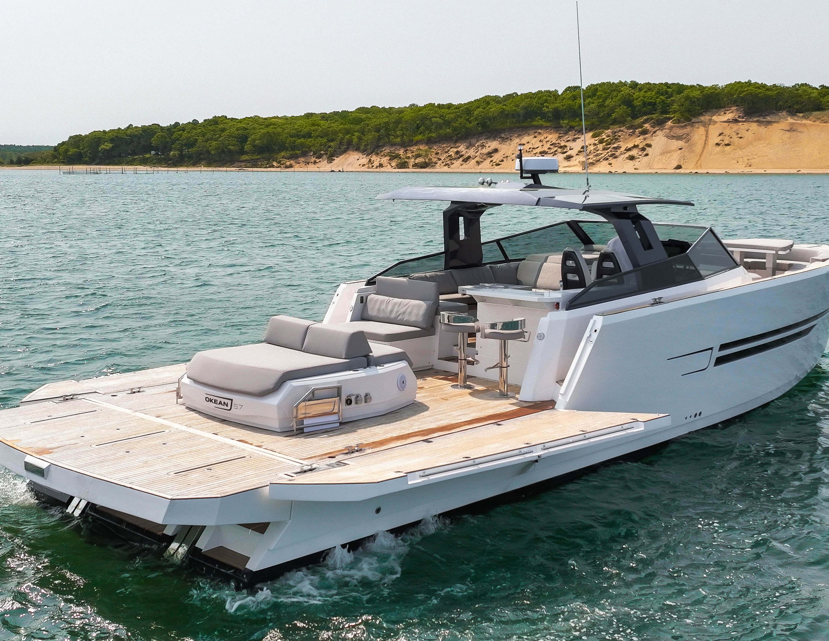 57' C 2023 Okean + 1 Seabob (East Hampton) | Ultimate Yacht with ...
