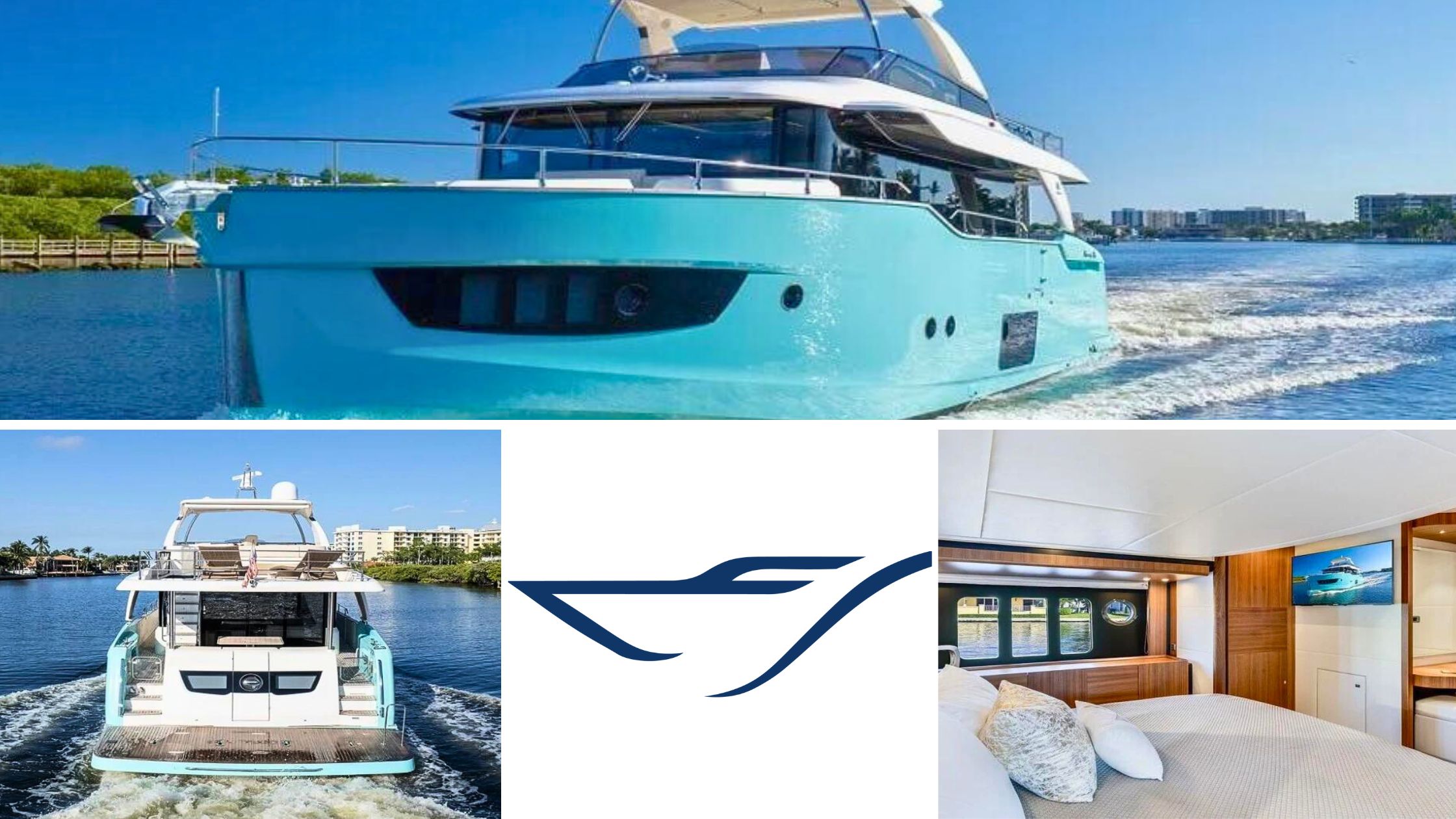 Book The Luxury 58' Absolute Fly | Delray Beach | South Florida Boats